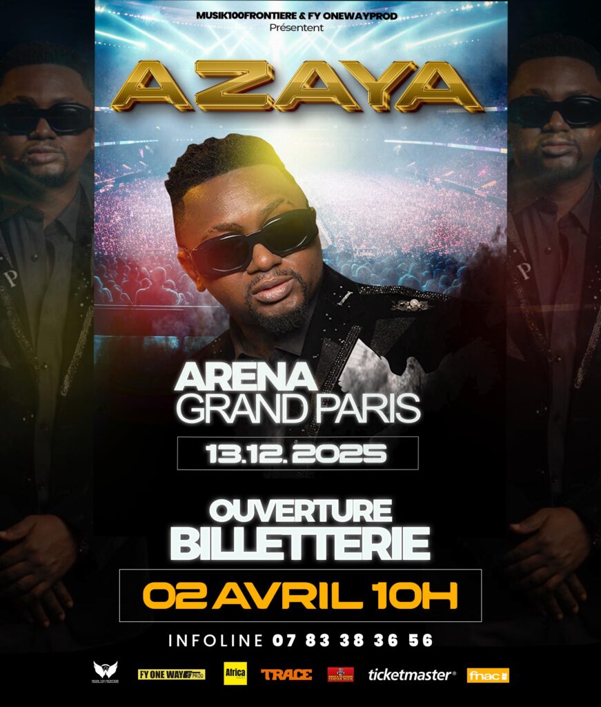 Azaya en Concert Événement à l’Arena Grand Paris le 13 Décembre 2025 ...