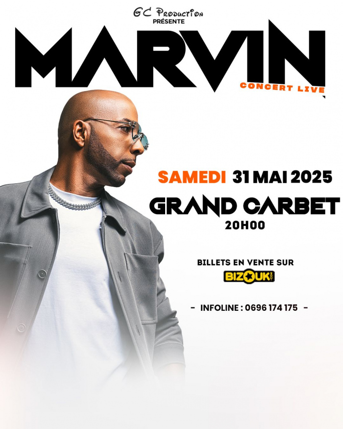 MARVIN - CONCERT LIVE EN MARTINIQUE - Radio FanFan Mizik